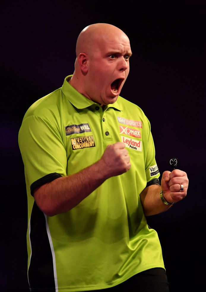 'Mighty Mike' Van Gerwen naar halve finale na adembenemende partij ...