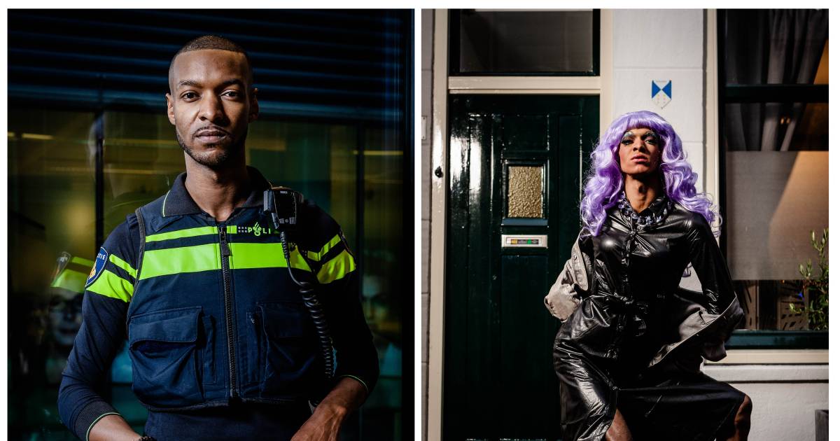 Agent Jackson is dragqueen: ‘Als mensen aan politie denken, zien ze een ...