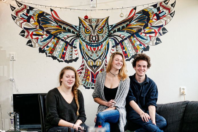 Strijd op IBB-complex wie mooiste muurschildering maakt | Utrecht | AD.nl