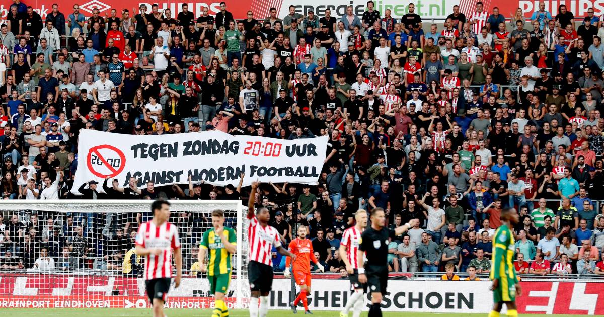 Supporters PSV uit protest eerste 20 minuten stil | Nederlands voetbal ...
