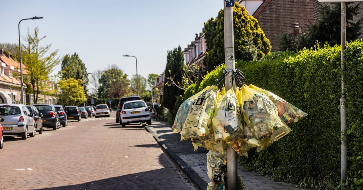 Gele afvalzakken verdwenen uit Westlandse straatbeeld: troep weer in ...
