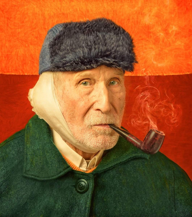 Fotograaf maakt Van Goghportretten na met echte mensen | Foto | bndestem.nl