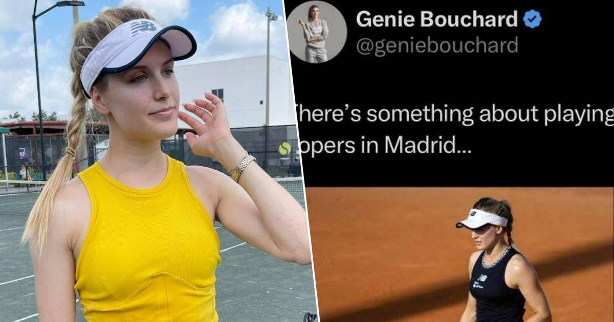 Genie Bouchard wint nog eens wedstrijd, maar valt vooral op met (snel verwijderde) tweet over ...