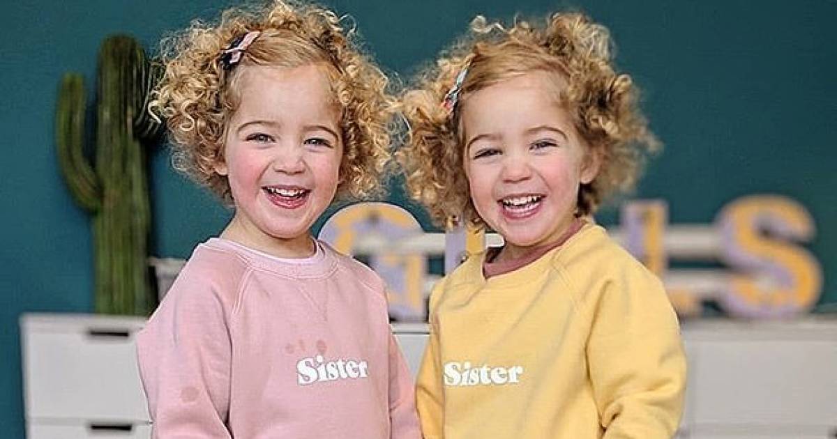 Vader van tweeling kan dochtertjes niet uit elkaar houden: “Misschien ...