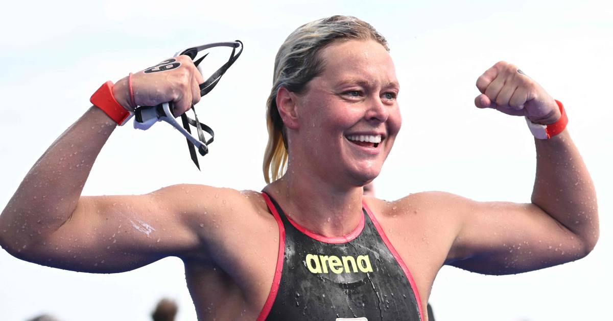Sharon van Rouwendaal pakt tweede wereldtitel op 10 kilometer openwater ...
