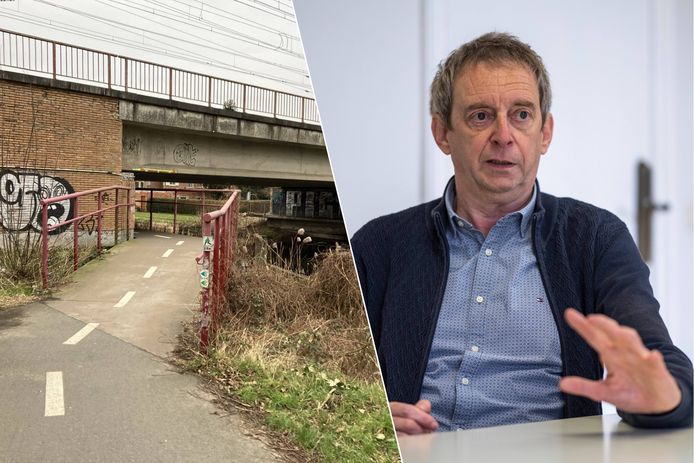 Raadslid Debbaut (MeerdanGroen) informeert naar smalle fietsdoorgang ...