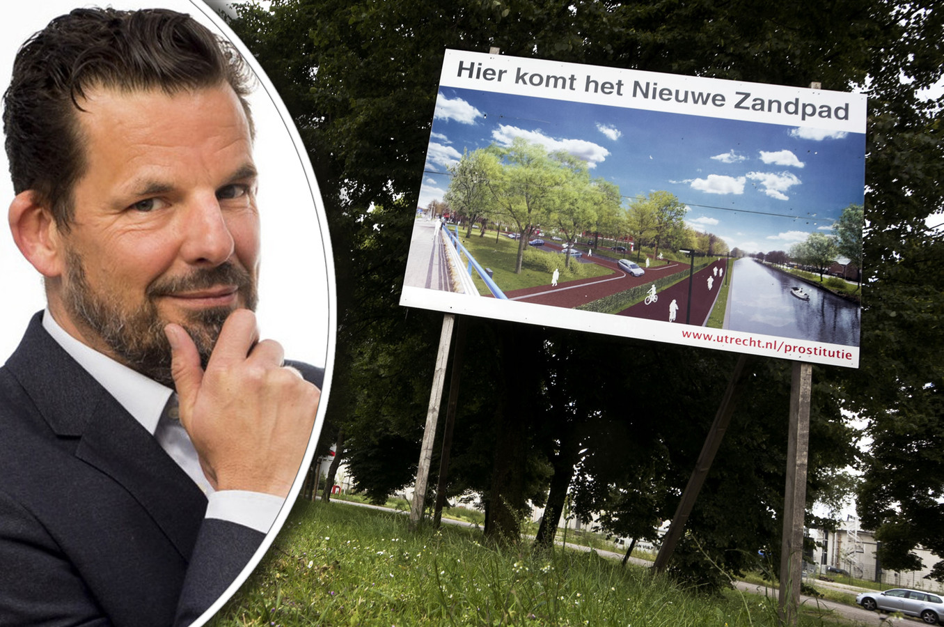 Het oude Zandpad was een historisch gegeven, het nieuwe een historische ...