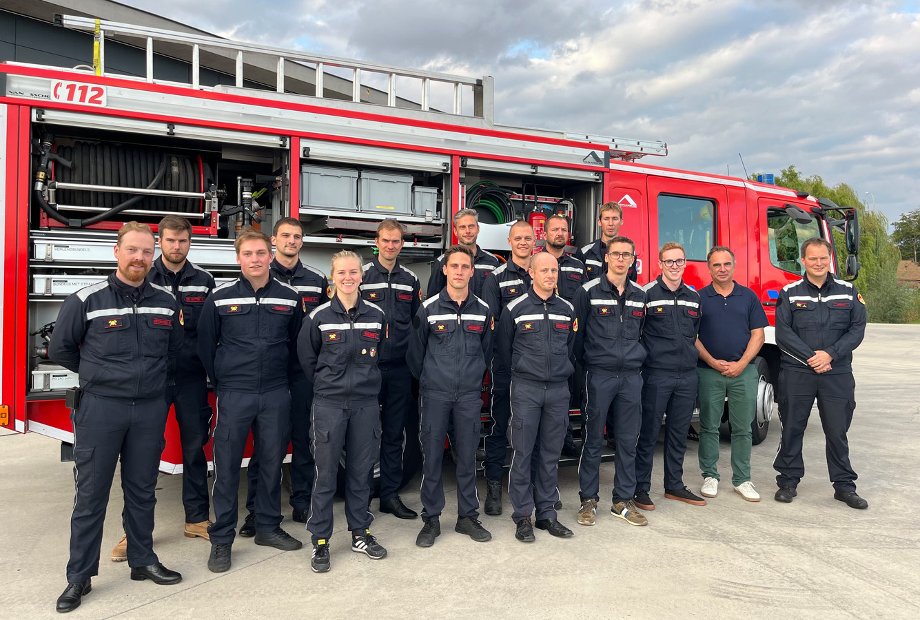 15 nieuwe brandweerlui bij Fluvia maar dames blijven zwaar ...