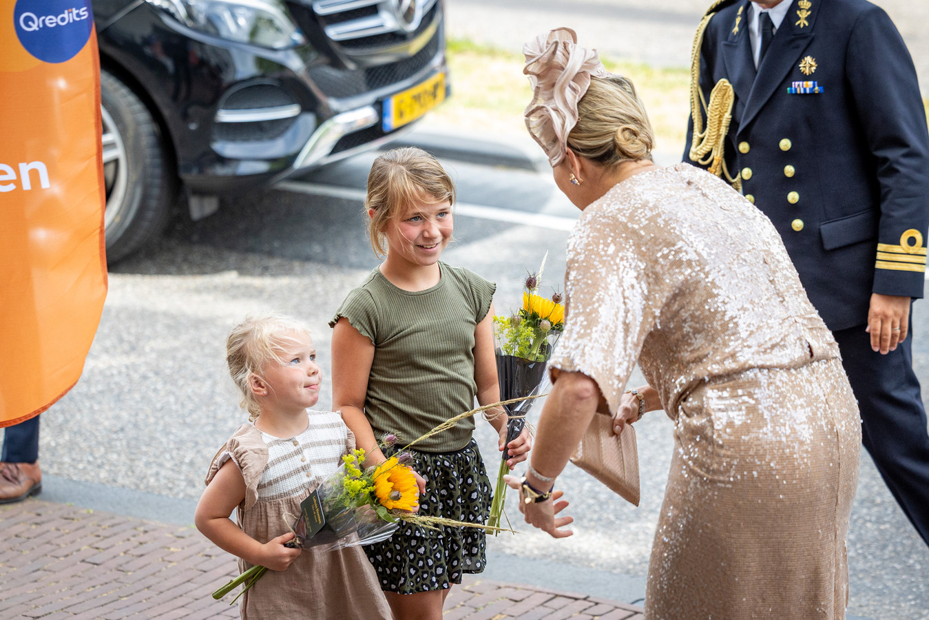 Máxima maakt indruk bij opening Qredits in Almelo: ‘Alle mooie dingen ...