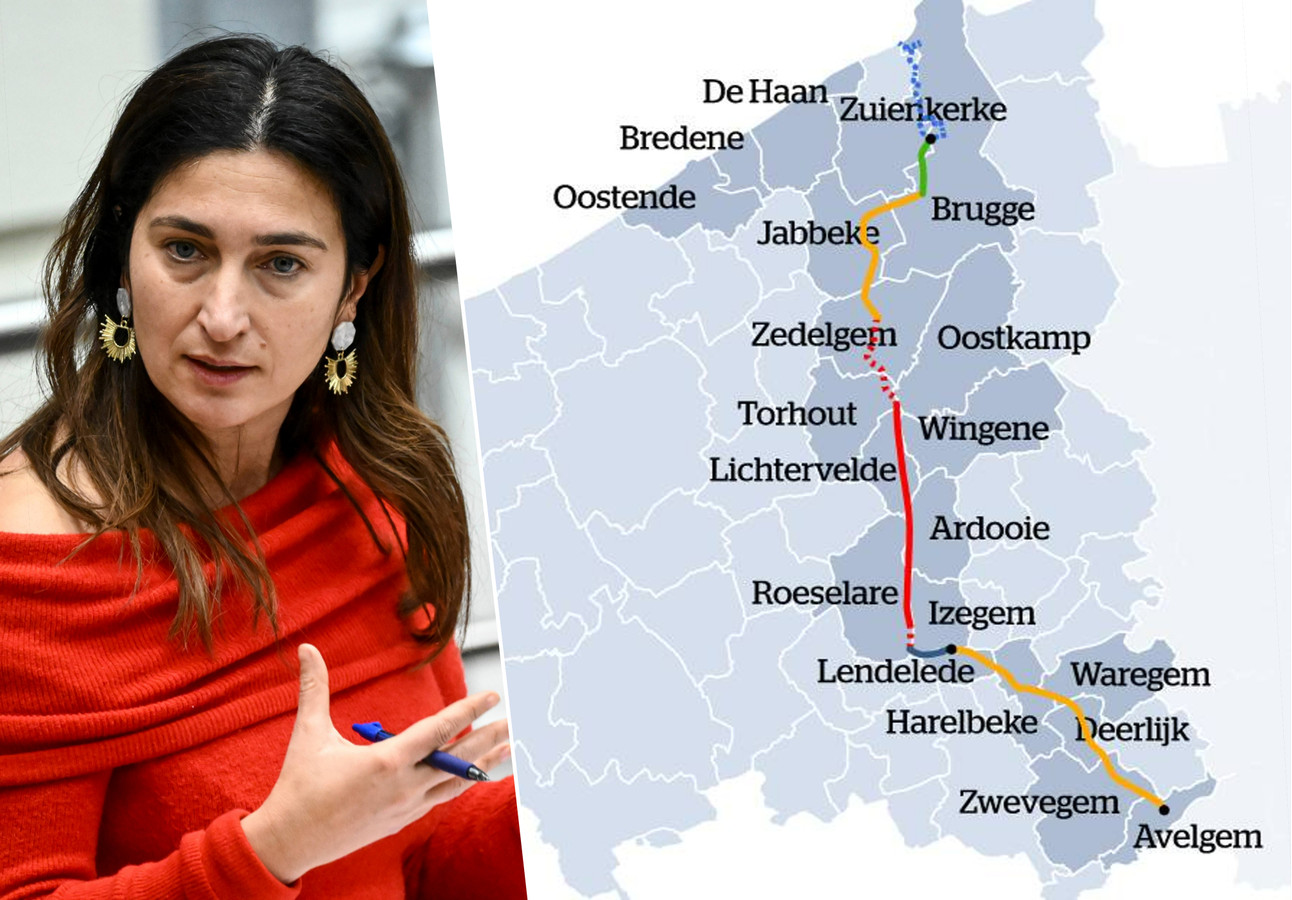 Vlaamse regering beslist: dit is het definitieve tracé van de Ventilushoogspanningslijn | Foto ...