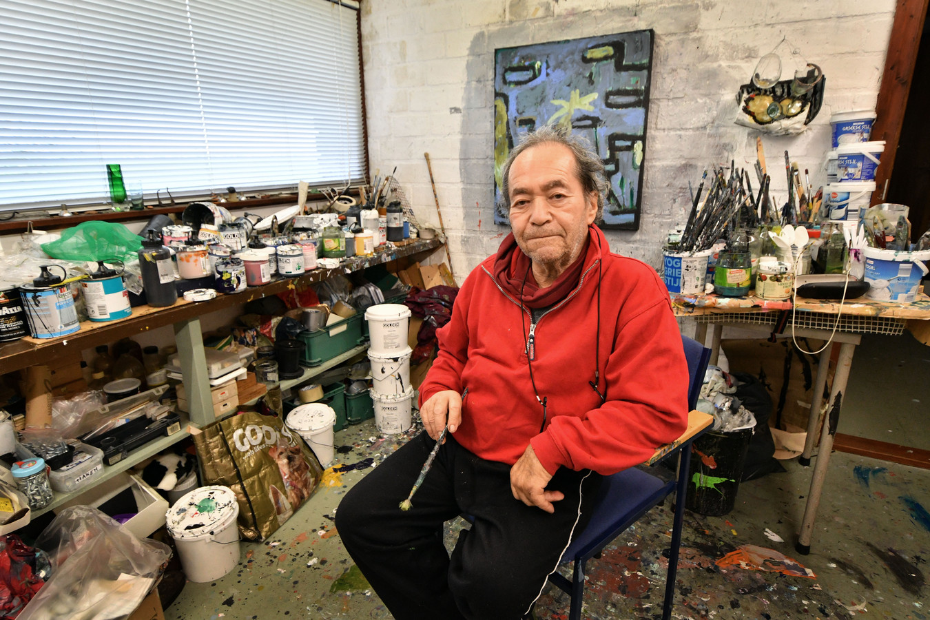 Schilderen uit gemis: expo joodse kunstenaar Fred Pollack in Enschede ...