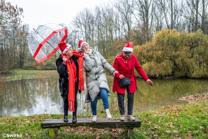 Kerstmannenzoektocht en lichtjeswandeling in Erembodegem: “Ons dorp ...