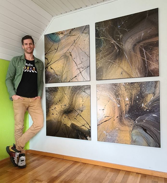 Abstracte kunst in kerk van Bellem | Aalter | hln.be