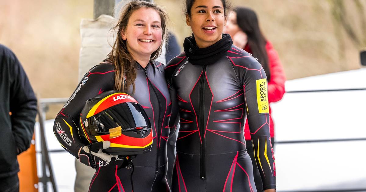 Jïenity (23) haalt meteen goud tijdens eerste race met bobslee: “Totaal ...