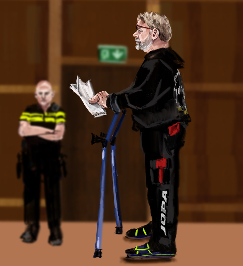 Vier weken cel voor activist Johan R. voor geweld tegen agenten: ‘Ben ...