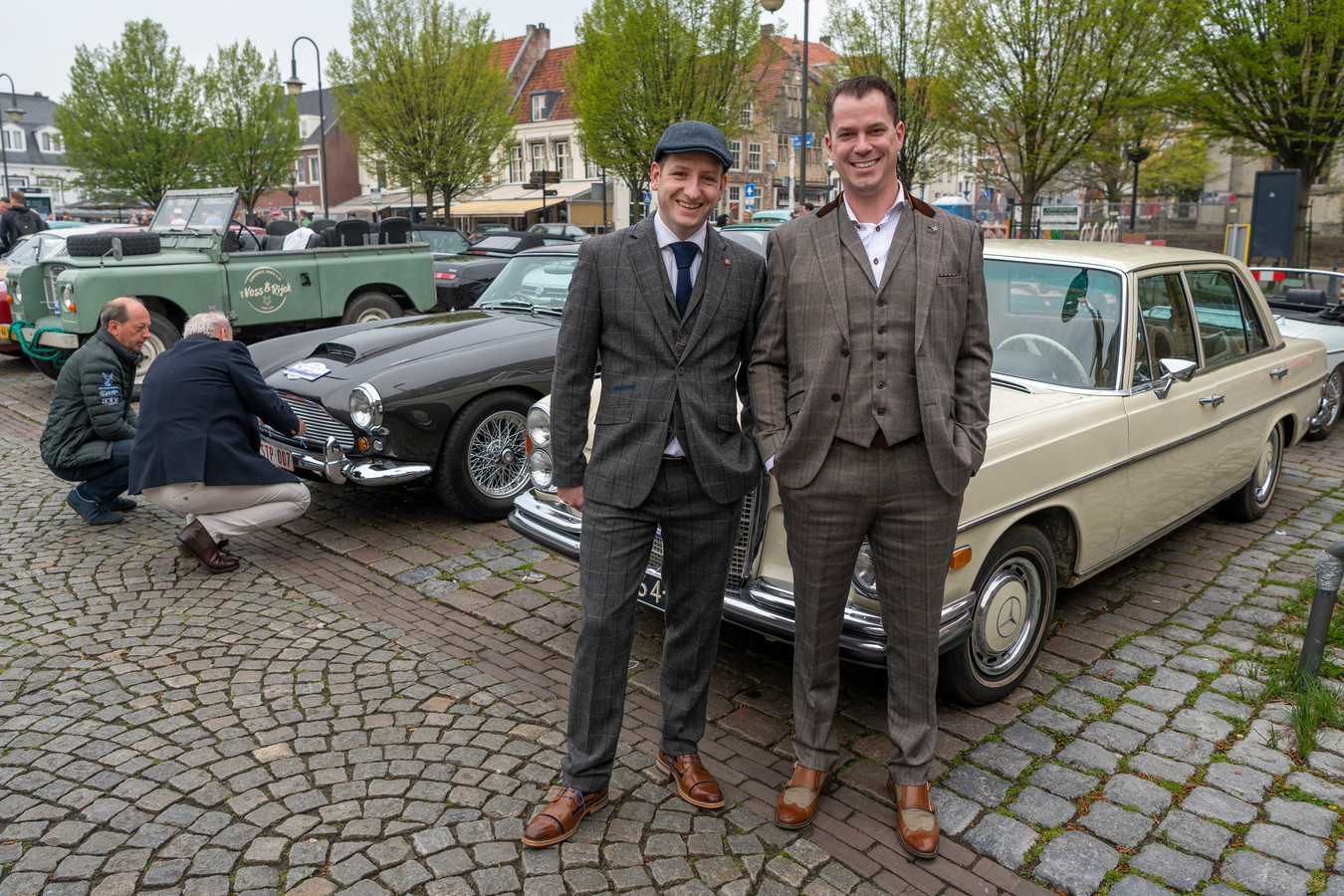 Glimmend chroom en stijlvol geklede chauffeurs: het was weer tijd voor ...