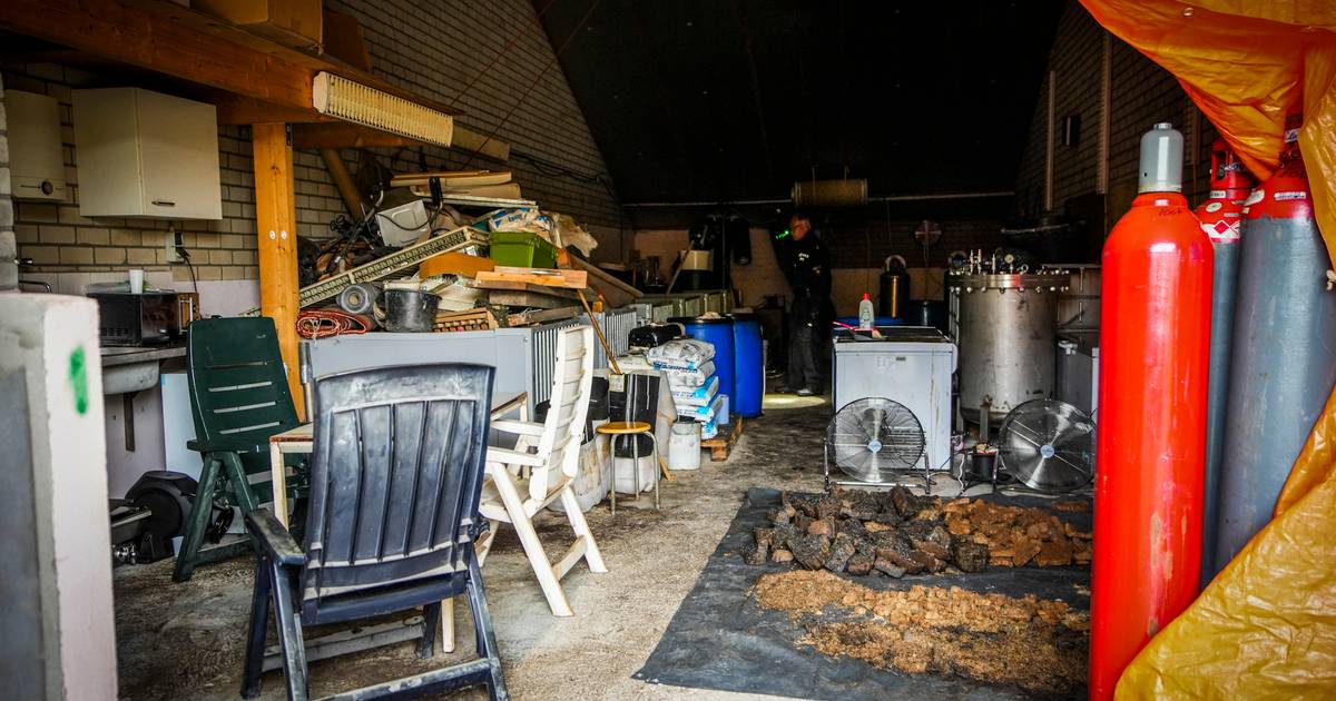 Groot drugslab ontdekt in Middelbeers, politie valt binnen vanwege hoog ...
