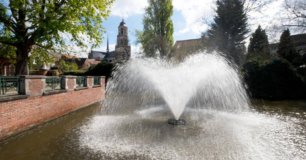 Eindelijk fatsoenlijke fontein op de Nete | Lier | hln.be