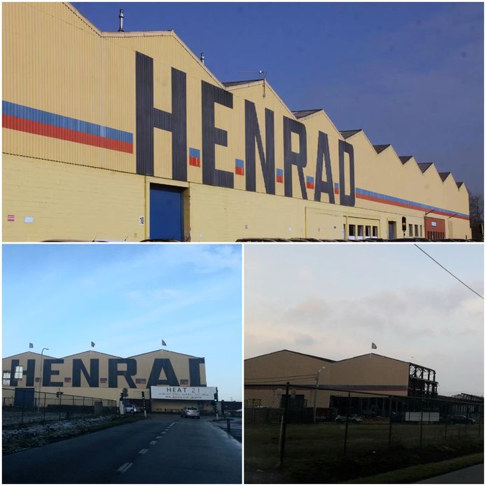 Grote gele HENRAD-fabriek verdwijnt stukje voor stukje uit het ...