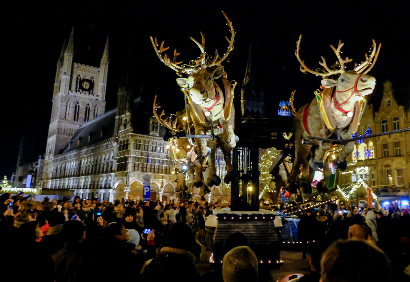 Kerst in Ieper kent overweldigende start: “Ook zonder schaatspiste ...