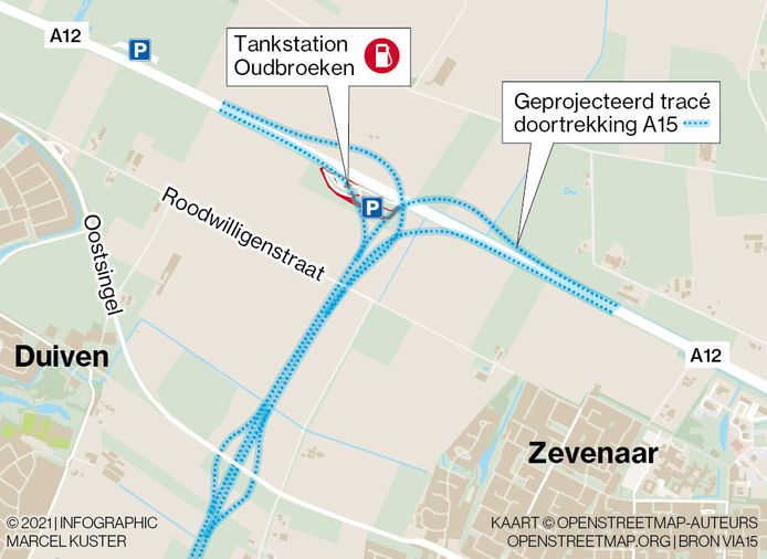 Spook-tankstation langs A12 voorlopig niet gesloopt | Duiven ...