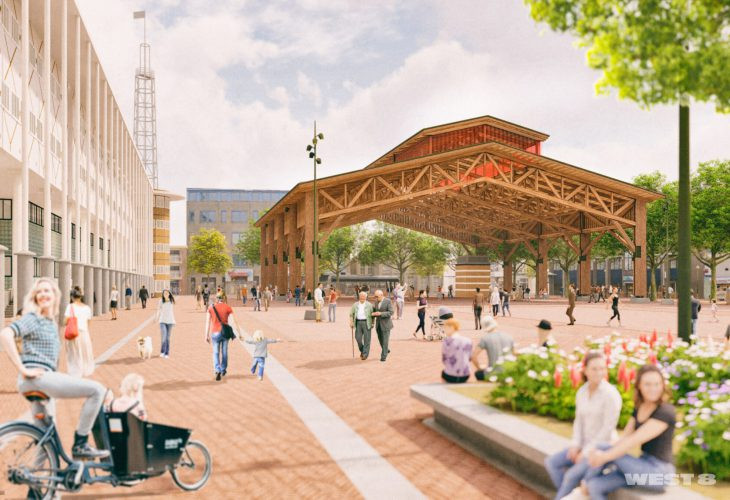 Nieuwe marktplein Apeldoorn (eindelijk) bijna compleet, rekening komt ...