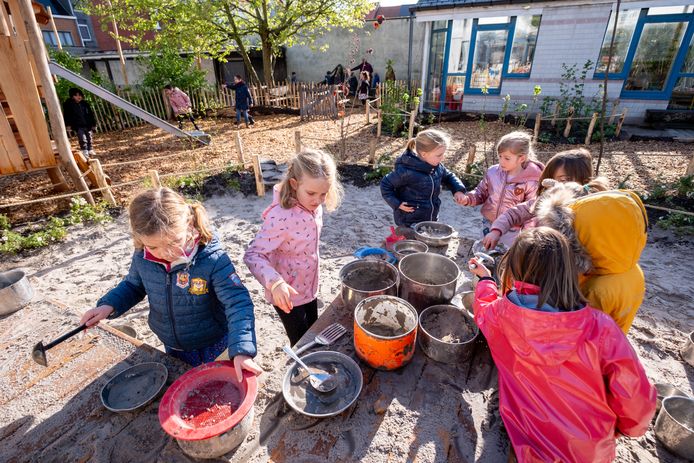 KIJK. Sint-Pietersschool neemt vernieuwde speelplaats in gebruik ...