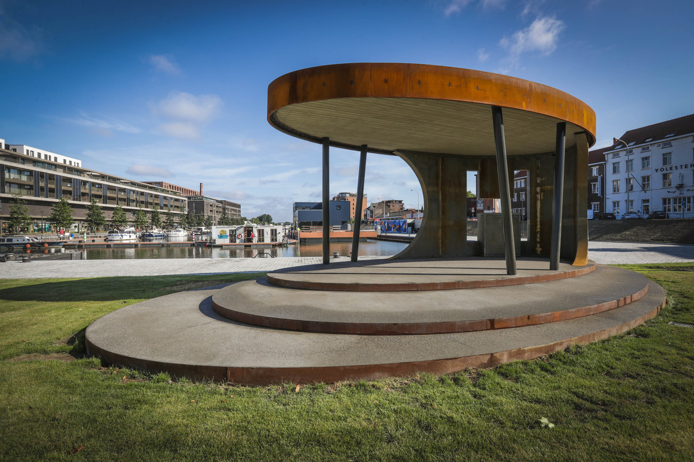 Beton maakt plaats voor groen (en blauw) in Hasselt: “Nieuwe kanaalkom brengt water terug naar ...