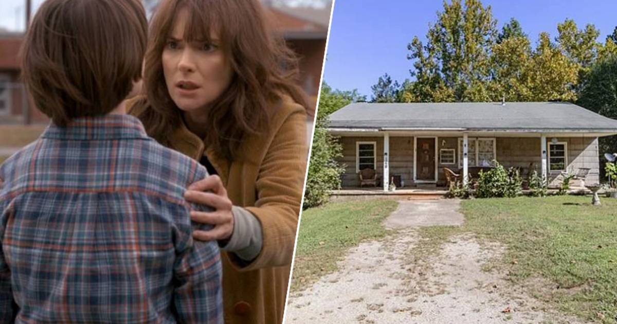 BINNENKIJKEN. Joyce Byers achterna: huis uit ‘Stranger Things’ staat te ...