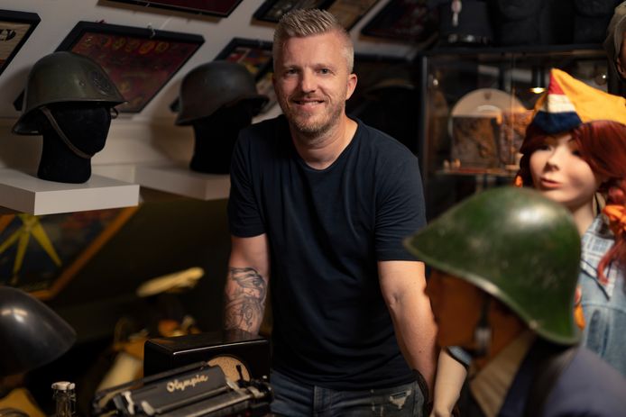 Sander verzamelt WOII spullen: ‘Niet om de oorlog te verheerlijken ...