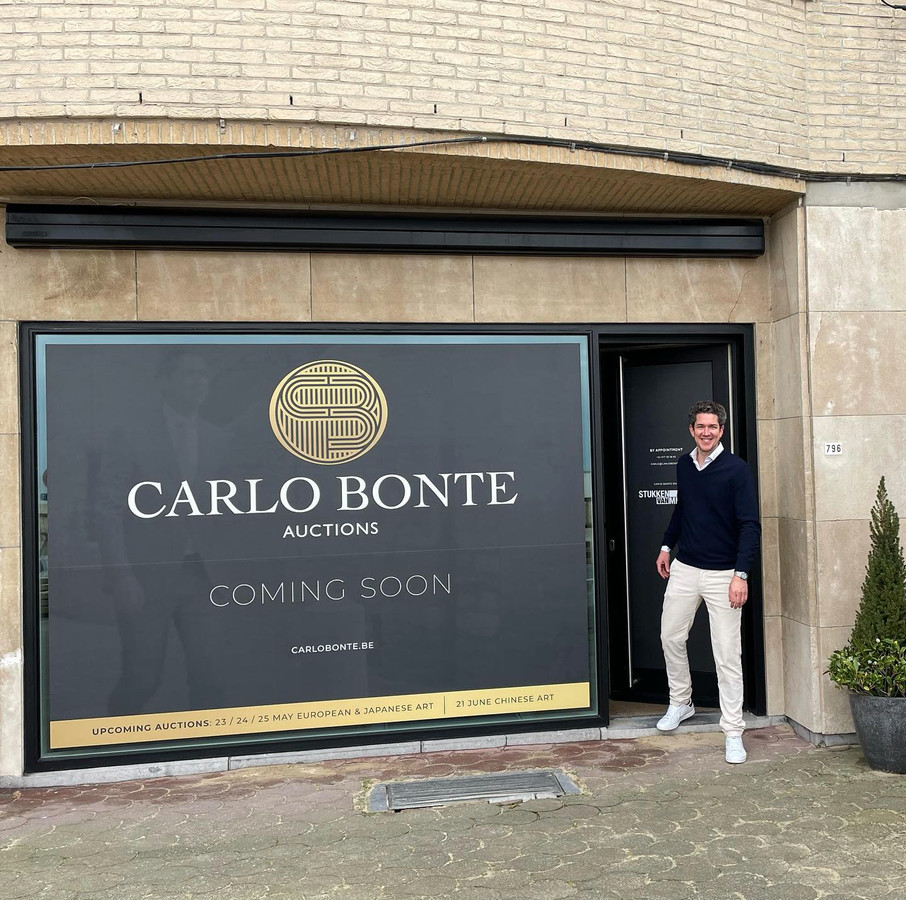Veilingmeester Carlo Bonte opent nieuwe vestiging in Knokke-Heist ... Veilingmeester Carlo Bonte opent nieuwe vestiging in Knokke-Heist ...
