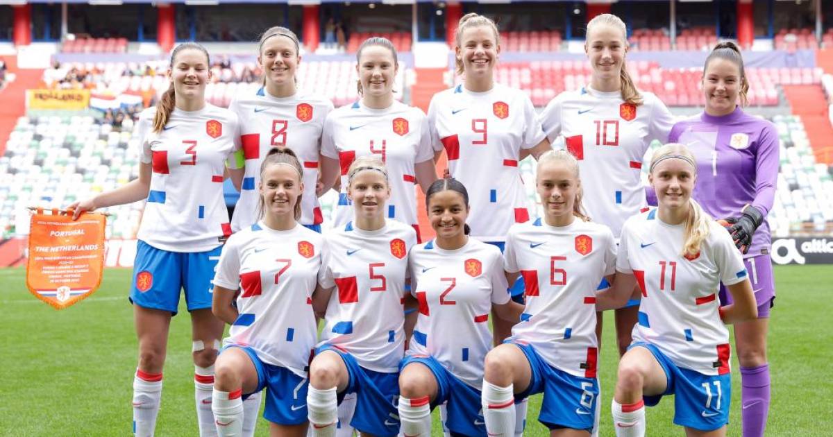 Oranje O17 groepswinnaar, Huissense Aniek Janssen scoort opnieuw ...