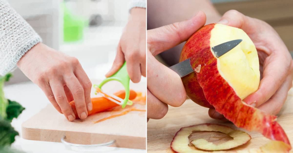 Eet je groenten en fruit best met de schil of niet? | Eten | hln.be