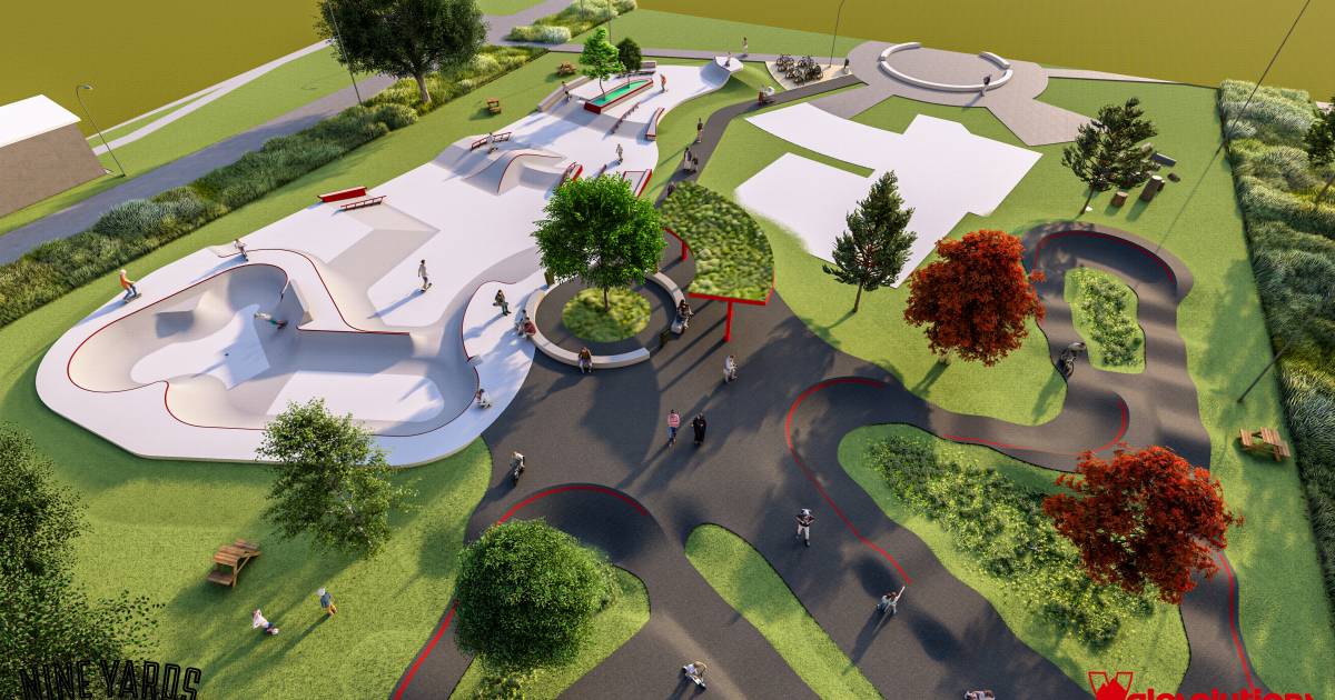Nieuwe pumptrack- en skatebaan kosten Goes ruim 1,1 miljoen euro, maar ...