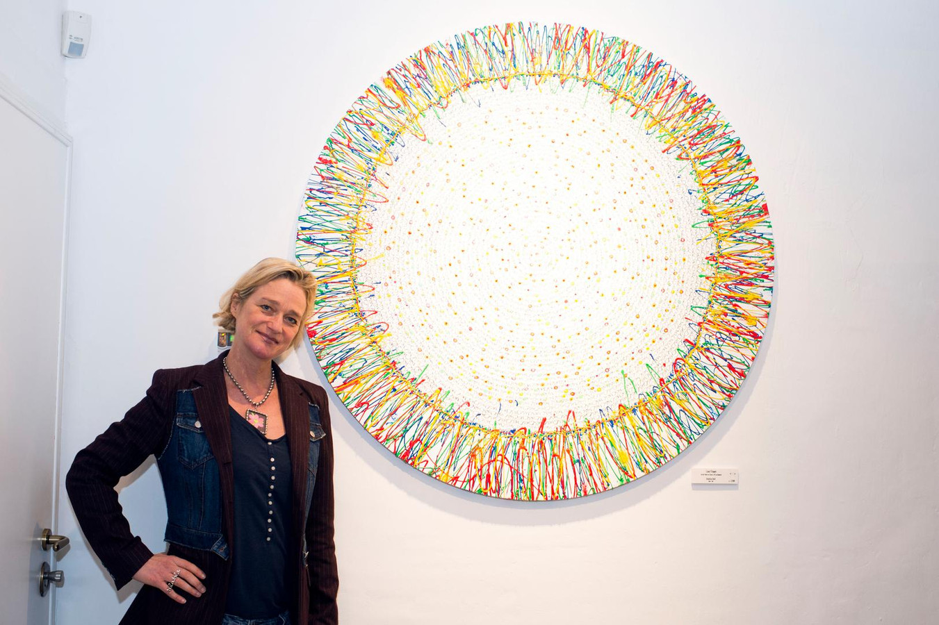 Expo Delphine Boël is feest van kleur en liefde | Foto | hln.be