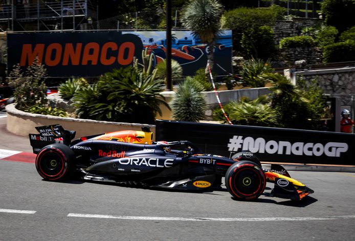 Max Verstappen toucheert muur in kwalificatie Monaco en start voor het eerst dit seizoen niet ...