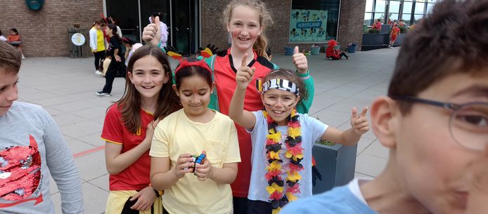 Sint-Rita school in Sint-Truiden kleurt zwart, geel en rood voor eerste ...