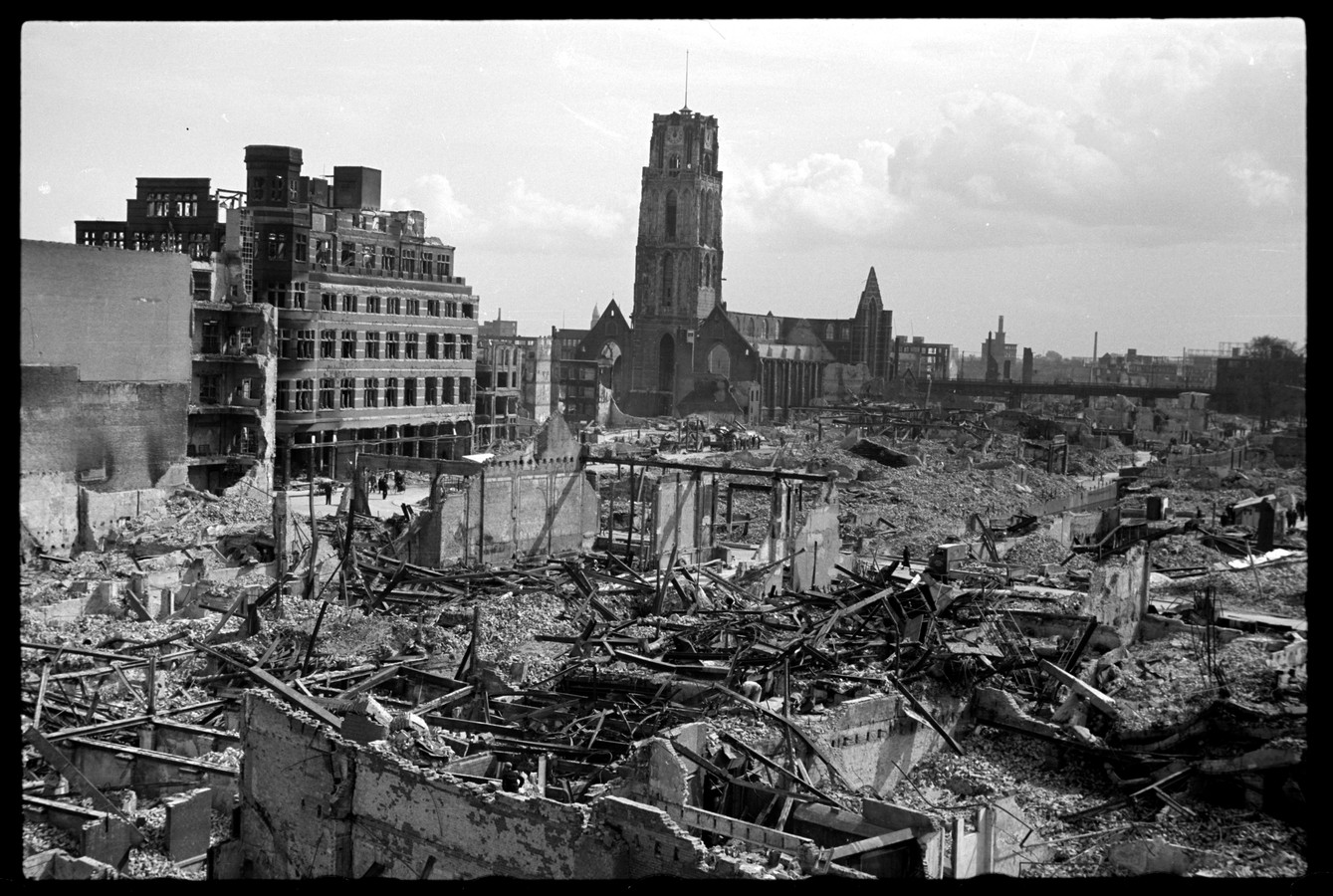 Honderden ‘nieuwe’ foto’s van Rotterdam tijdens de Tweede Wereldoorlog ...