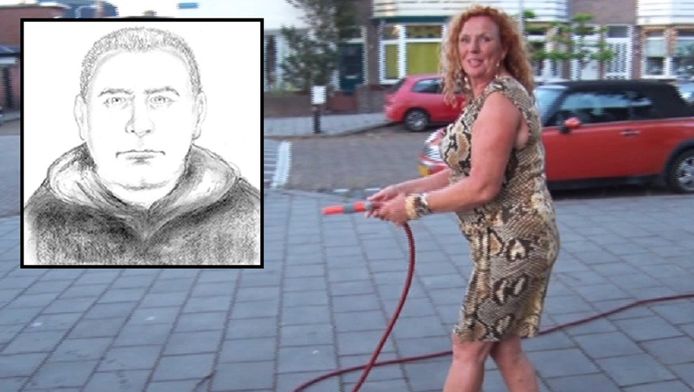 Rennende rukker hardhandig weggespoten met tuinslang | Binnenland | AD.nl