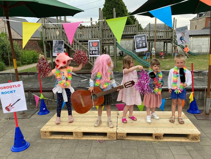Kleuterschool organiseert festival op speelplaats: “Kleuters mogen zich ...