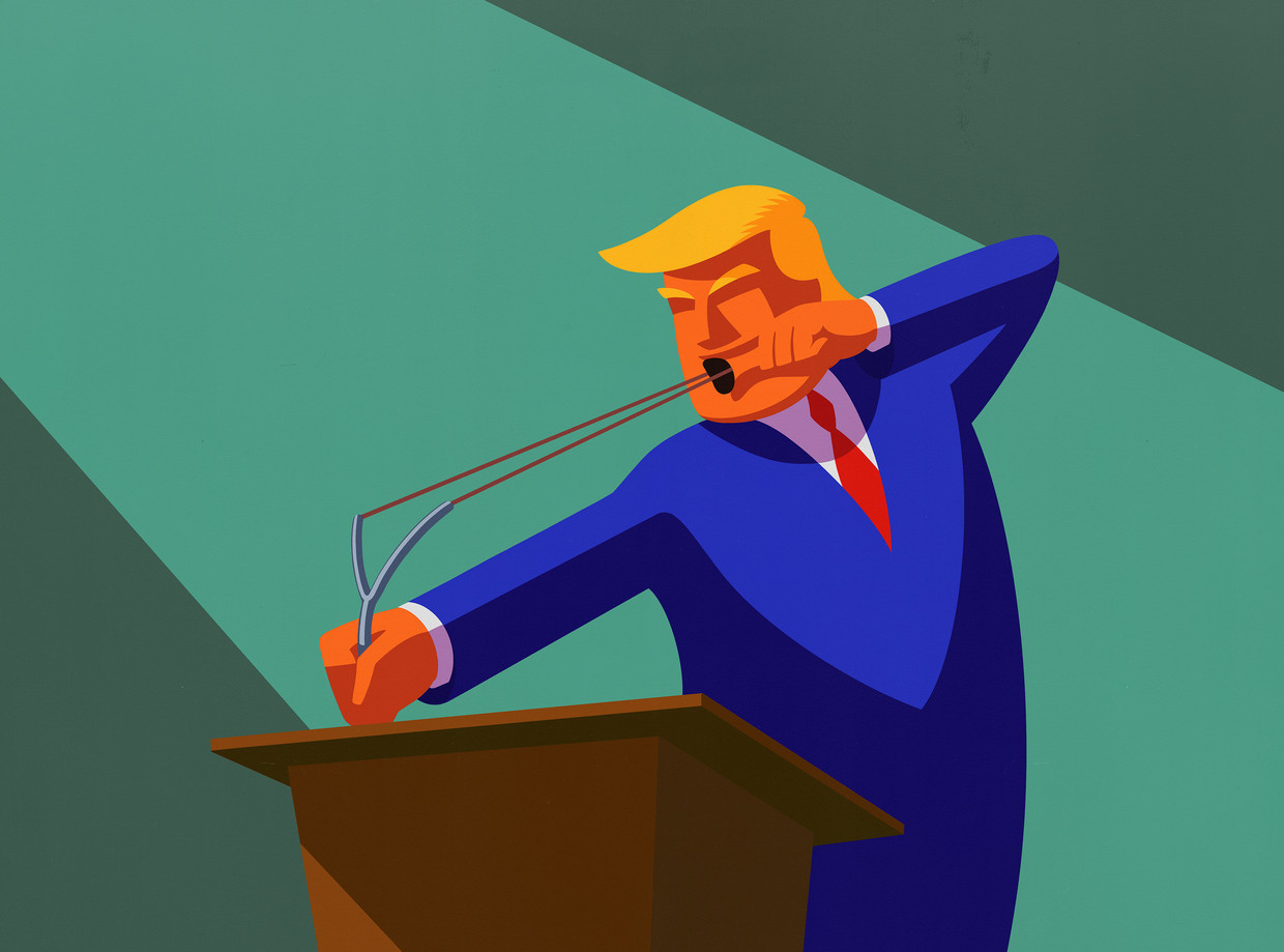 De beste redenaar is een brallende gek | De Volkskrant