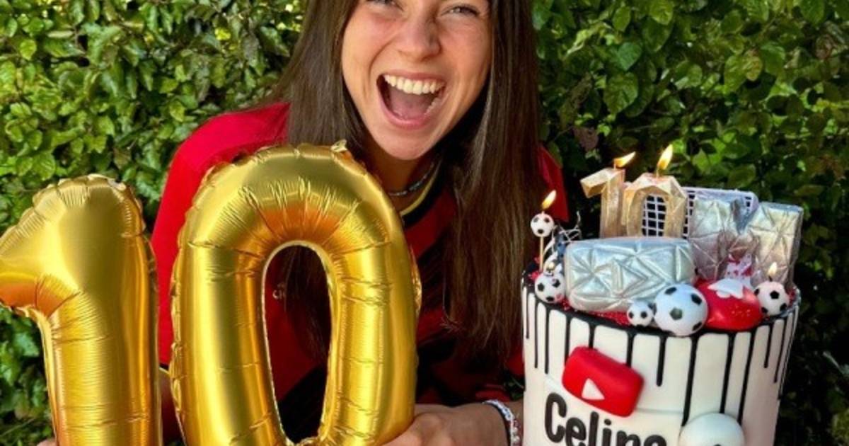 Céline Dept bereikt als eerste Belgische creator 10 miljoen abonnees op ...