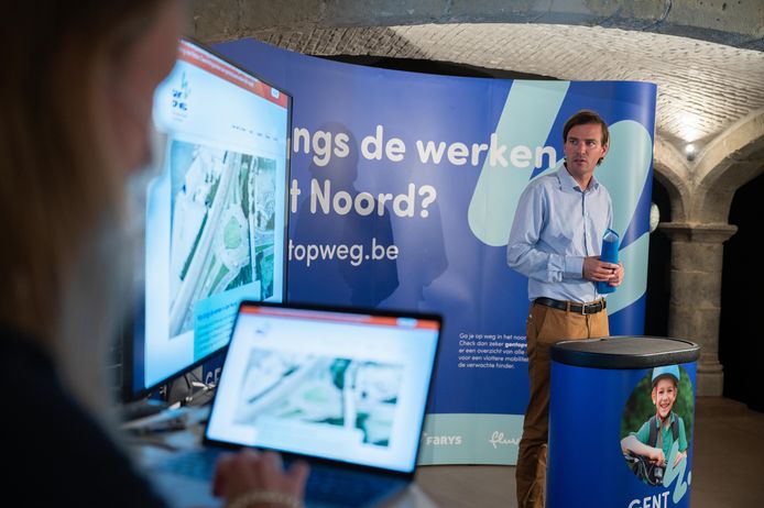 Alle wegenwerken op één handige kaart: Gent op Weg moet files vermijden | Gent | hln.be