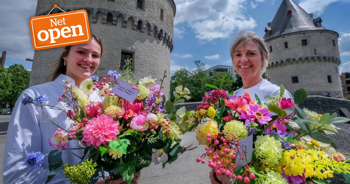 NET OPEN. Isabelle (60) en dochter Luisa (26) delen passie voor stoffen ...