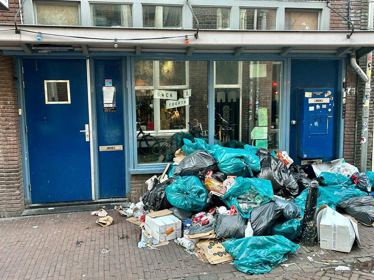 Utrechtse binnenstad ziet eruit als vuilnisbelt, behálve bij de terrassen op de Neude: hoe kan ...