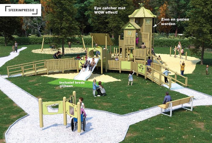 Dubbele kabelbaan van 30 meter lang wordt eyecatcher van nieuwe ...