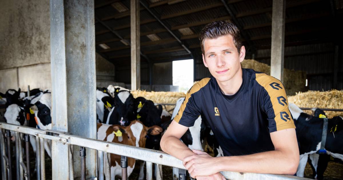 Gerben (22) wil net als zijn vader koeienboer worden, maar hij zit ...