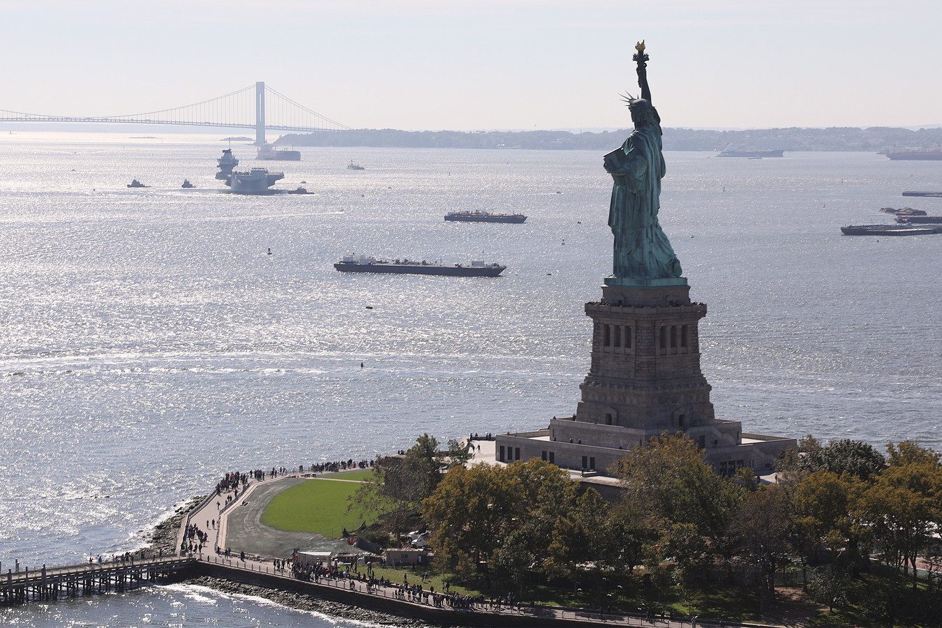 Grootste standbeeld ter wereld staat vanaf vandaag in India | Foto | AD.nl