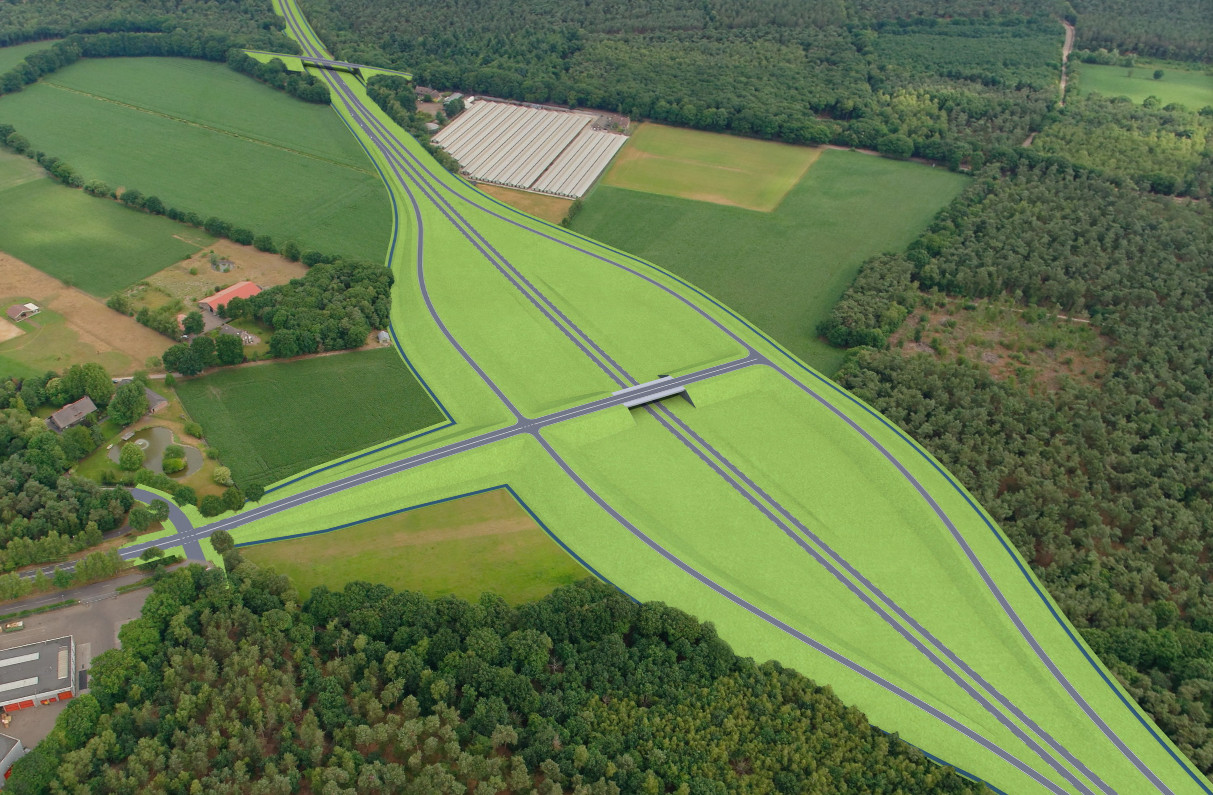 Zo ziet de nieuwe N279 bij Gemert, Laarbeek en Helmond eruit | Foto | AD.nl