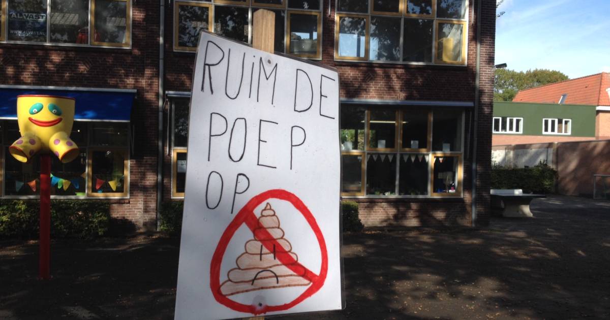 Teteringse kinderen op Dierendag: 'Ruim de poep op!' | Breda | bndestem.nl